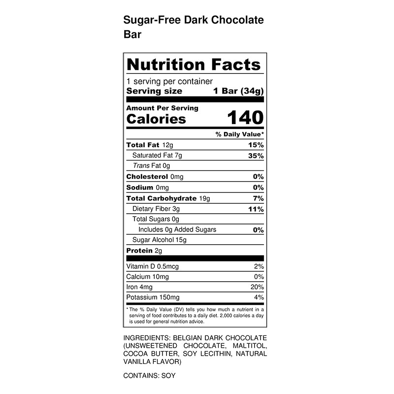 Dark Chocolate Bar – Amber Lyn Chocolates